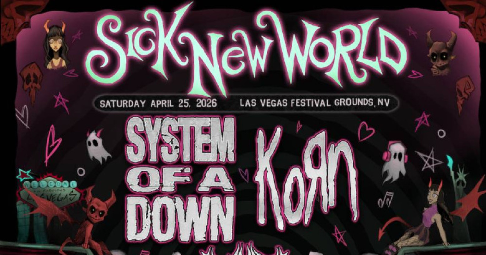 Sick New World Las Vegas Festival Guide | Rock Music Event | Vegas 411