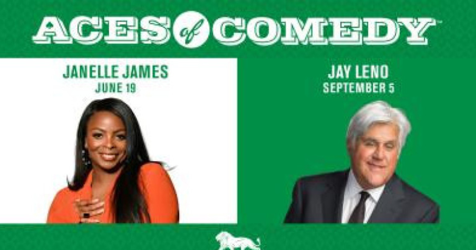 Jay Leno & Janelle James at MGM Grand Aces of Comedy | Vegas 411